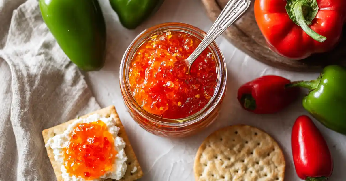 The Best Pepper Jelly Recipe – Quick, Sweet & Spicy Spread